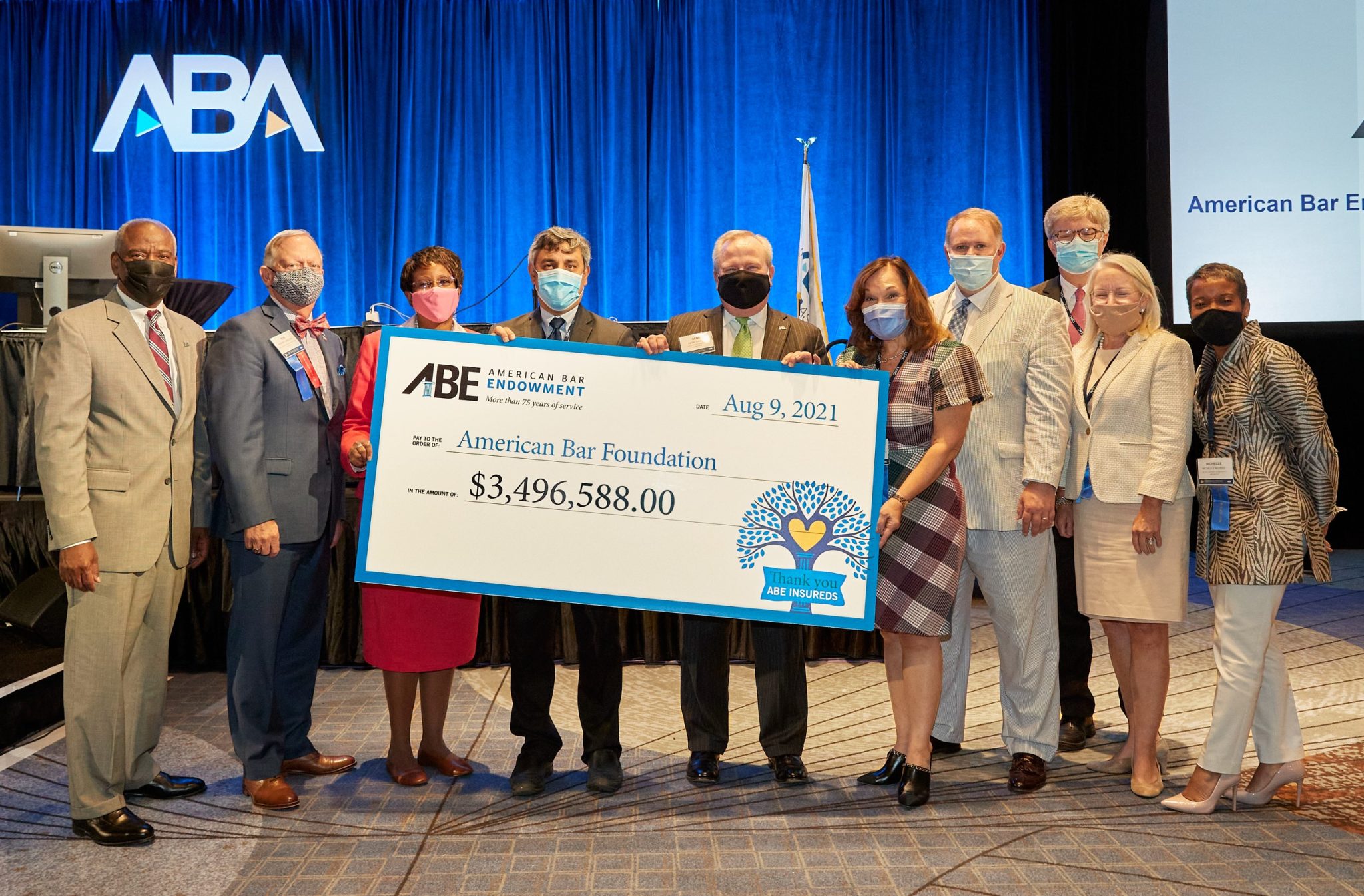 The ABF Receives $3.49 Million Grant from the American Bar Endowment - ABF